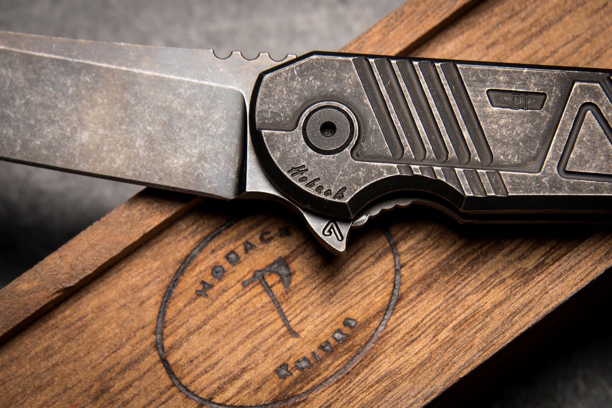 Custom knives made in the USA by Jake Hoback – Hoback Customs